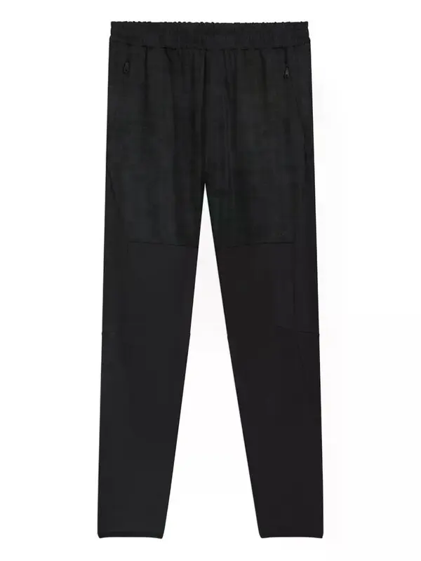 BOSS Checkered-panel Trousers