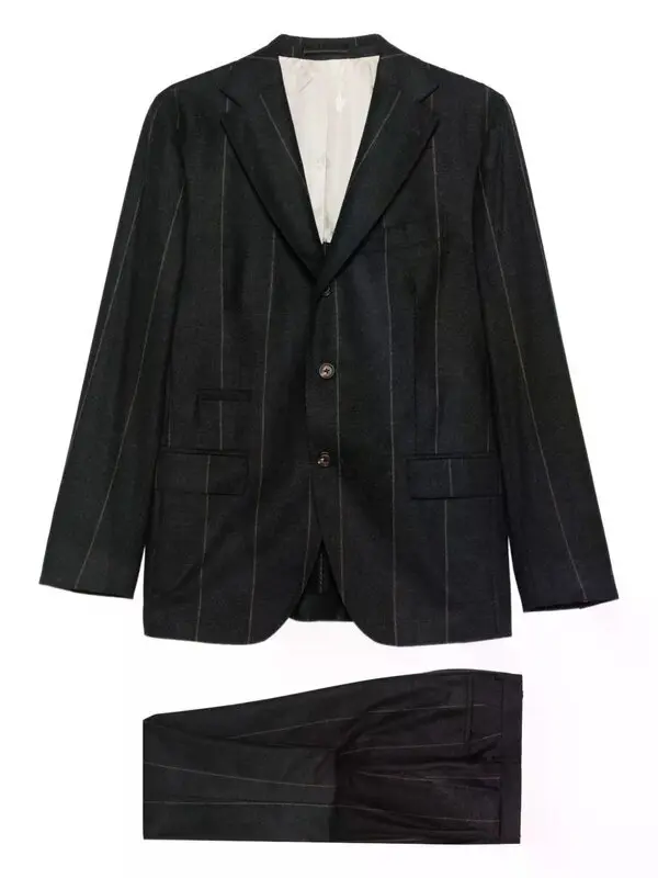 Eleventy Striped Blazer