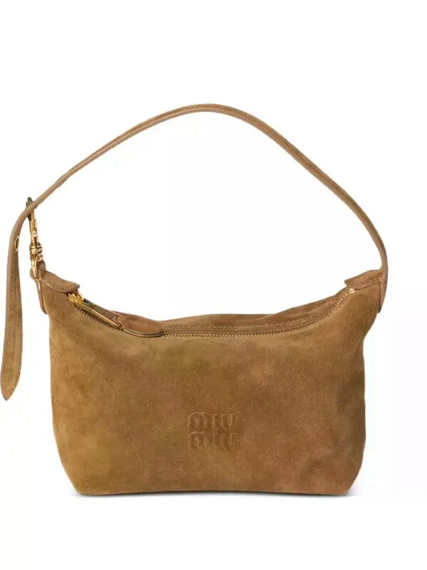 Miu Miu Suede Shoulder Bag