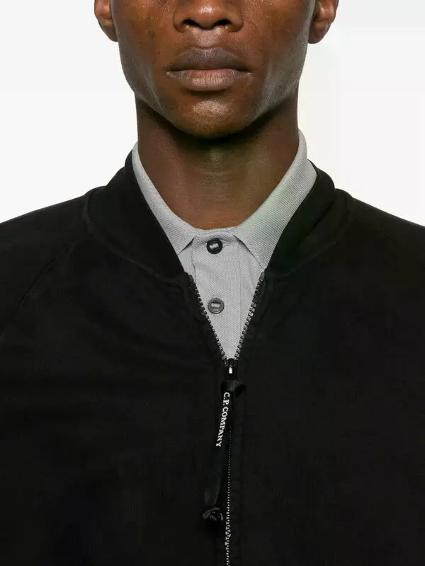 C.P. COMPANY Lens-pocket Bomber Jacket - Black