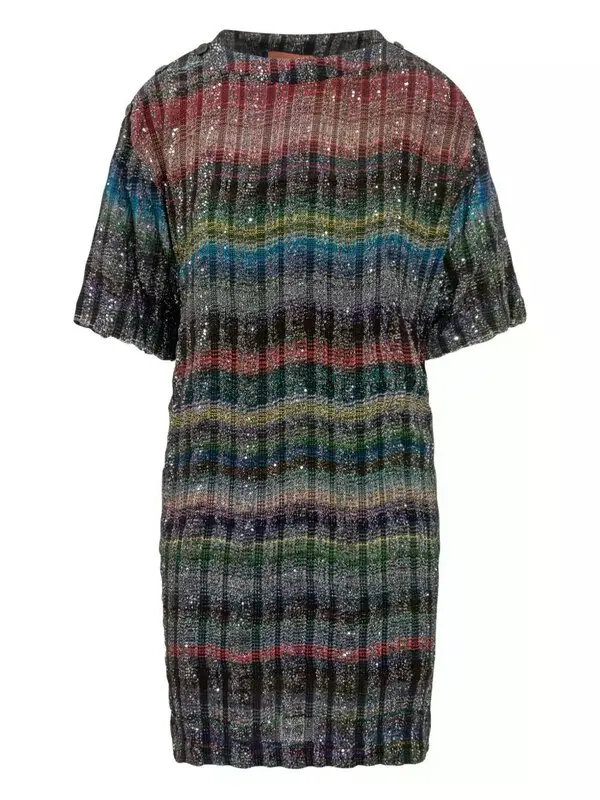 Missoni Sequin-embellished Short Dress