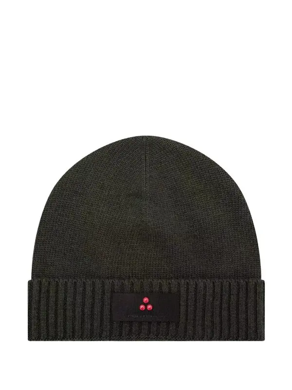 Peuterey Silli 05 Logo Beanie - Green