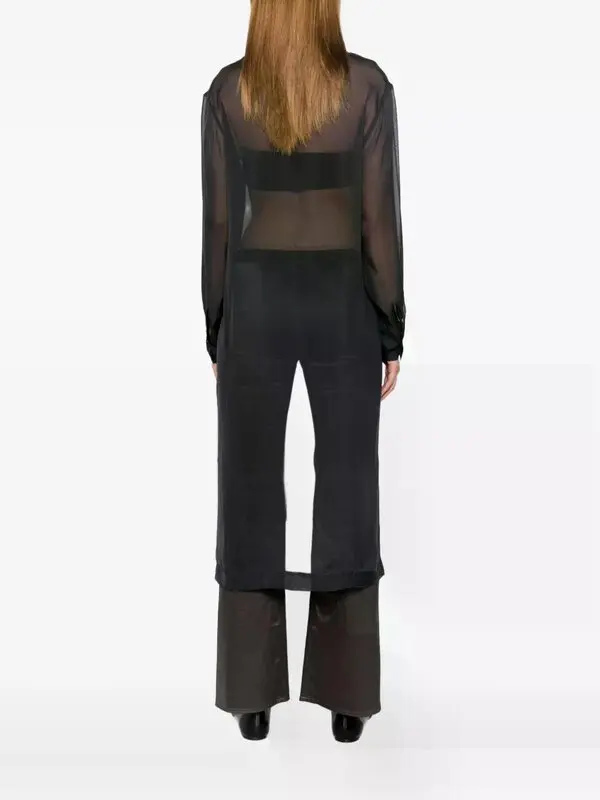 Paloma Wool V-neck Sheer Top