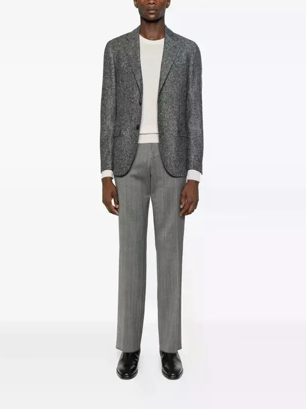 LARDINI Notched-lapel Single-breasted Jacket
