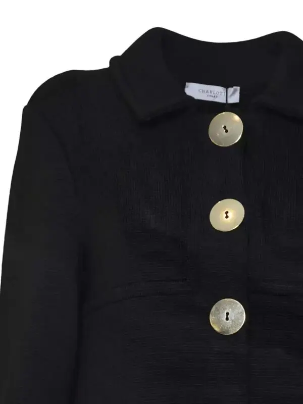 CHARLOTT Buttoned Single-breasted Coat