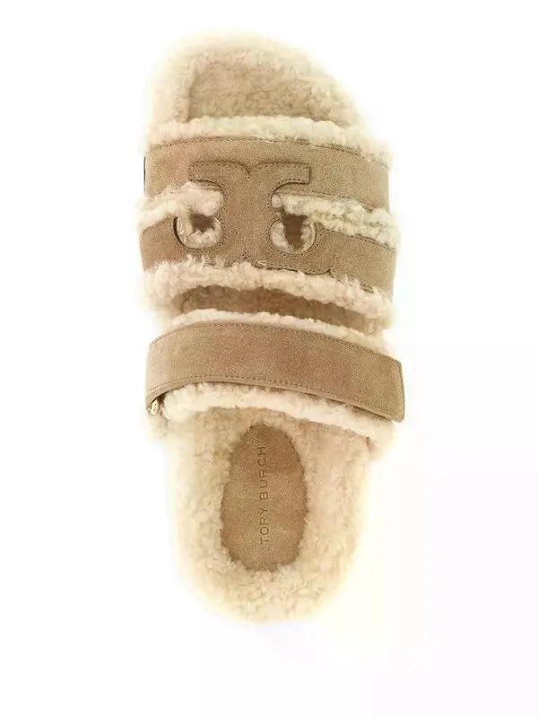 Tory Burch Shearling Slides