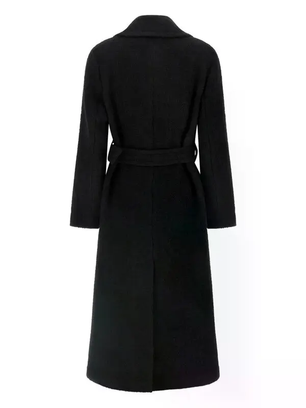 Pinko Cerfoglio Bouclé Belted Coat