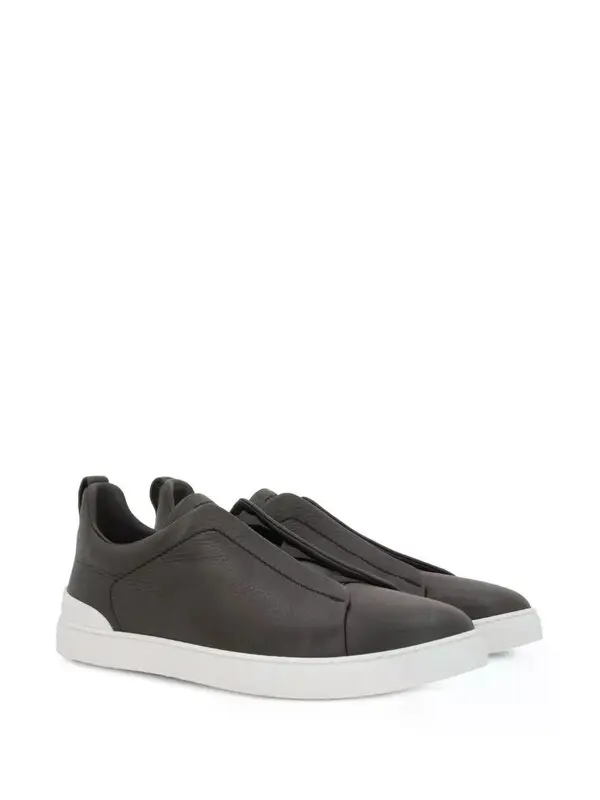 Zegna Triple Stitch™ Sneakers - Brown