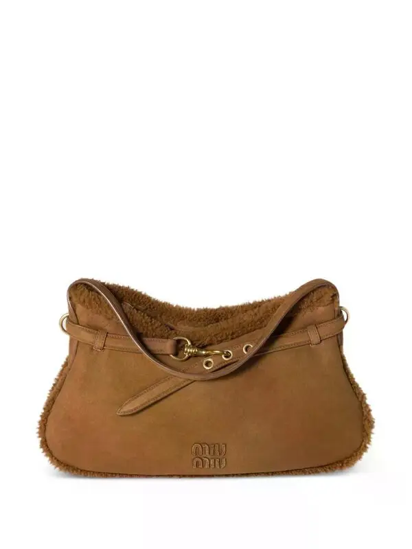 Miu Miu Aventure Shoulder Bag - Brown