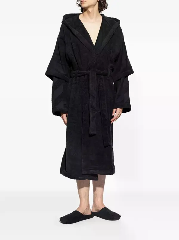 Off-White Hooded Robe