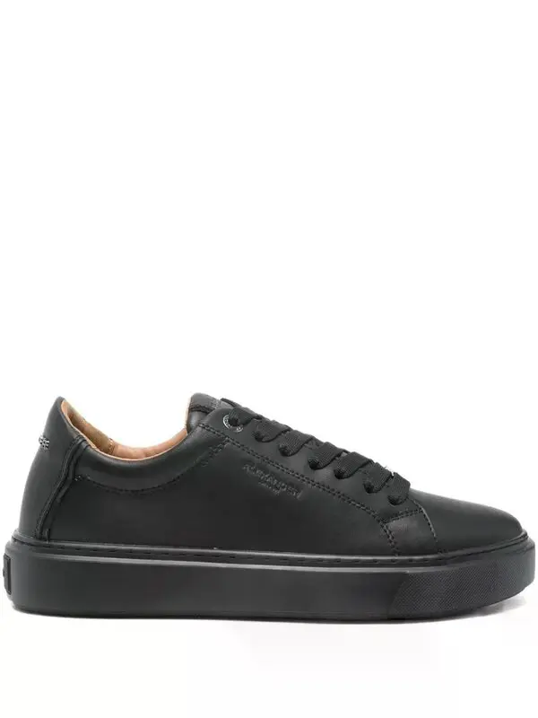 ALEXANDER SMITH Leather Sneakers - Black