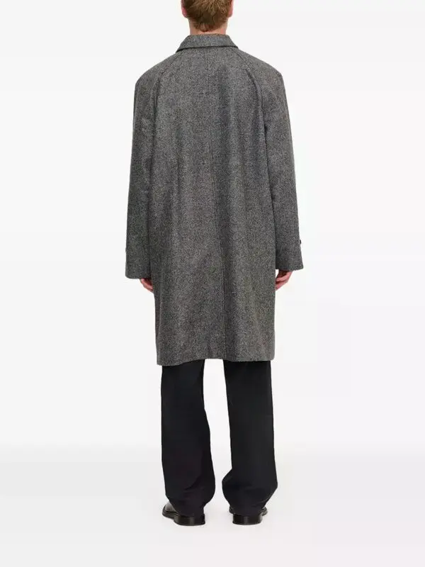 PALMES Virgin Wool Single-breasted Coat