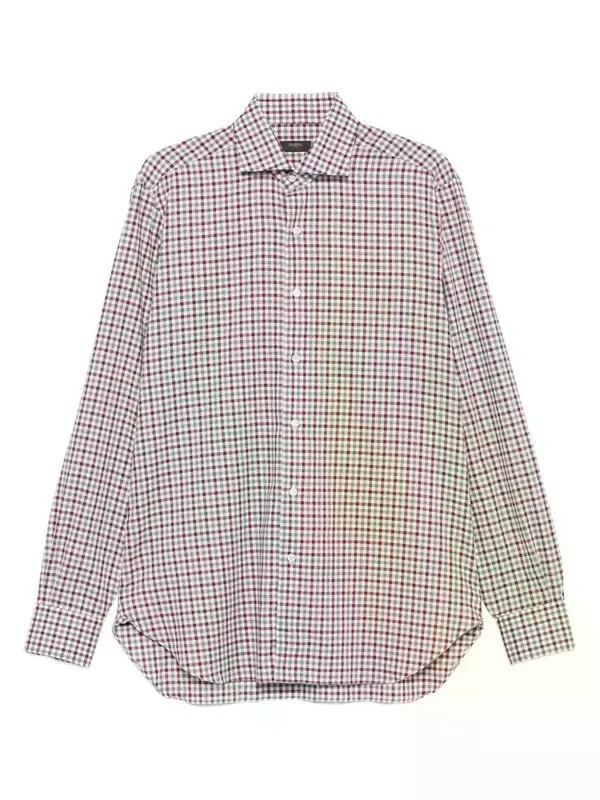 BARBA NAPOLI Checked Shirt