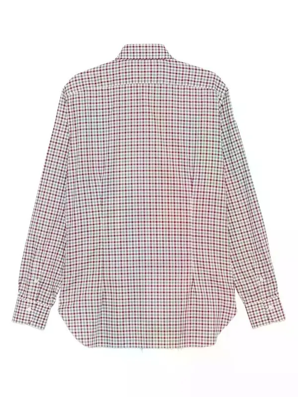 BARBA NAPOLI Checked Shirt