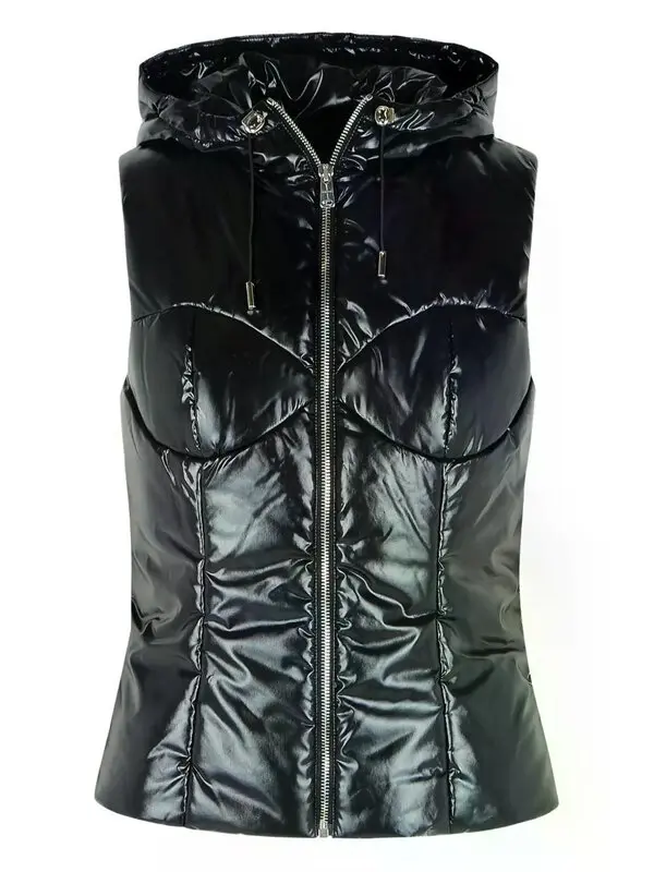 Coperni Drawstring Hood Zip Vest