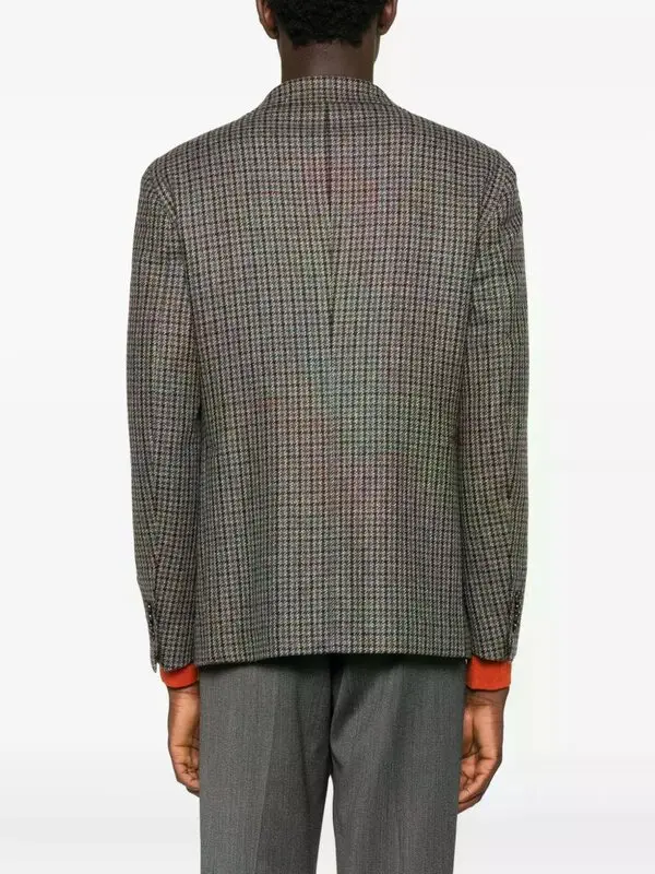 Tagliatore Patterned Single-breasted Jacket