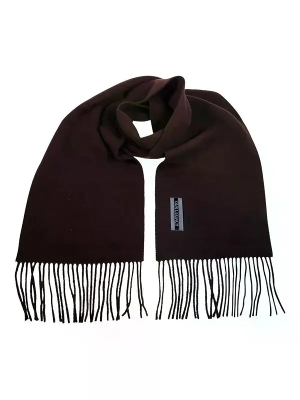 Our Legacy Logo-patch Scarf - Brown