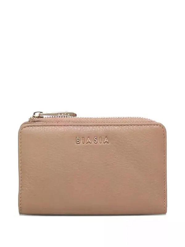 BIASIA Logo-lettering Wallet - Neutrals