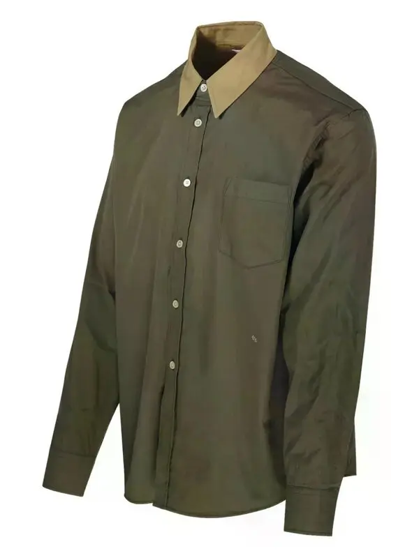 Our Legacy Contrast-collar Shirt