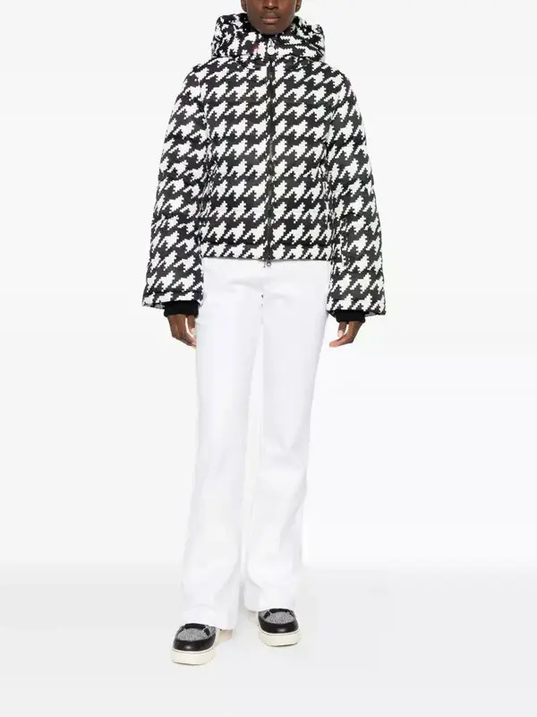 Perfect Moment Houndstooth Oversized Coat
