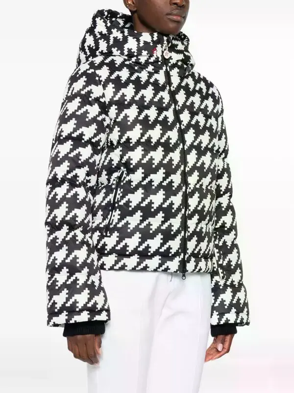 Perfect Moment Houndstooth Oversized Coat
