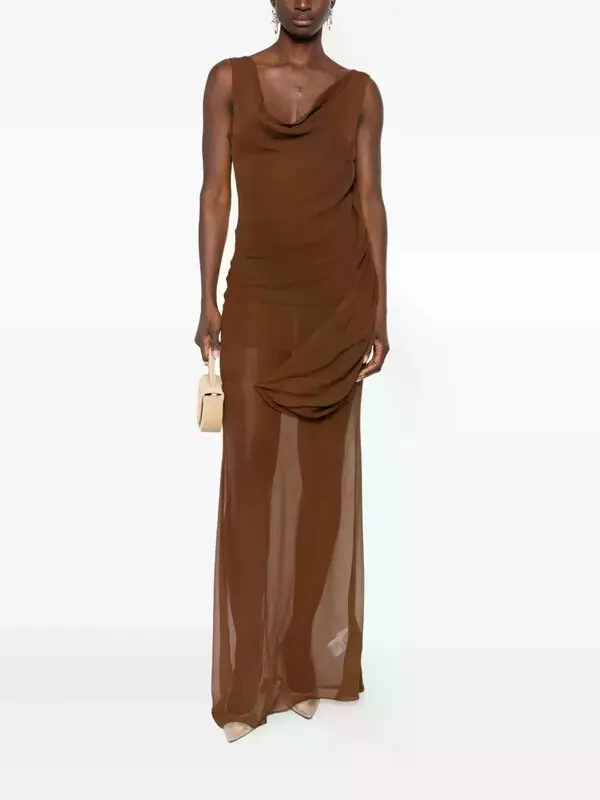 Giuseppe Di Morabito Draped-detail Dress
