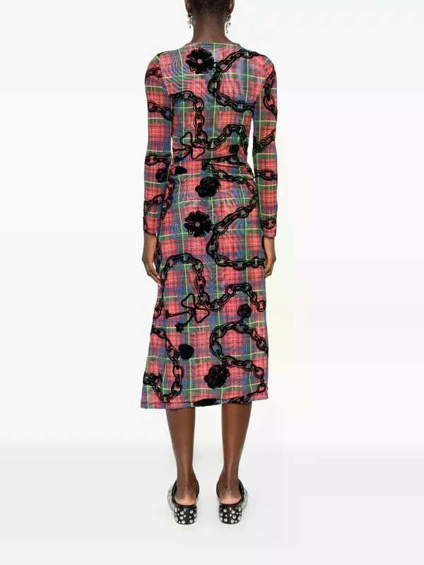 CHOPOVA LOWENA Sonicscape Mesh Dress