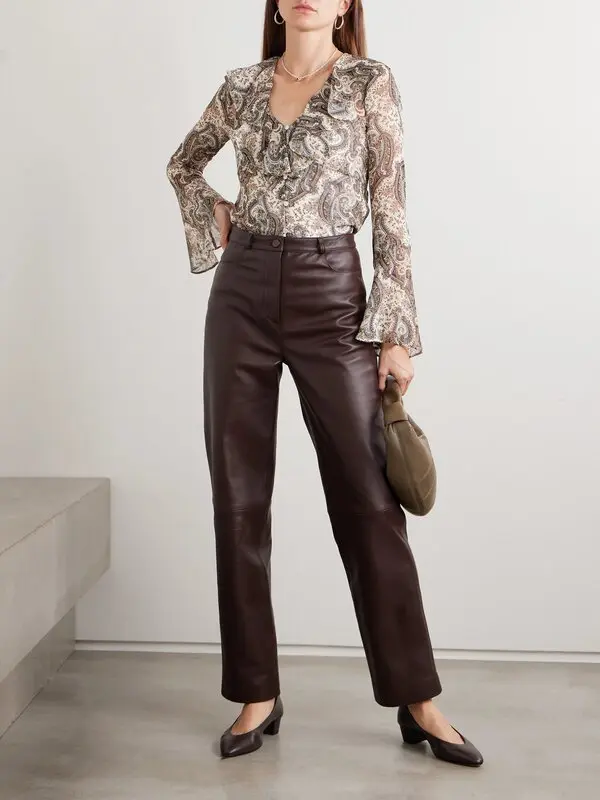 Veronica Beard Kyrie Paisley-print Silk-georgette Blouse