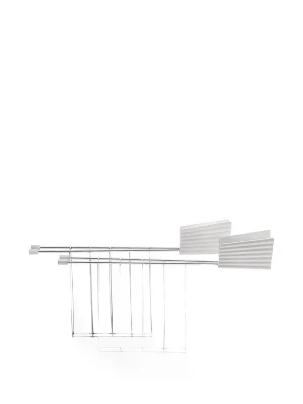 ALESSI Plissé Toaster Racks - Grey