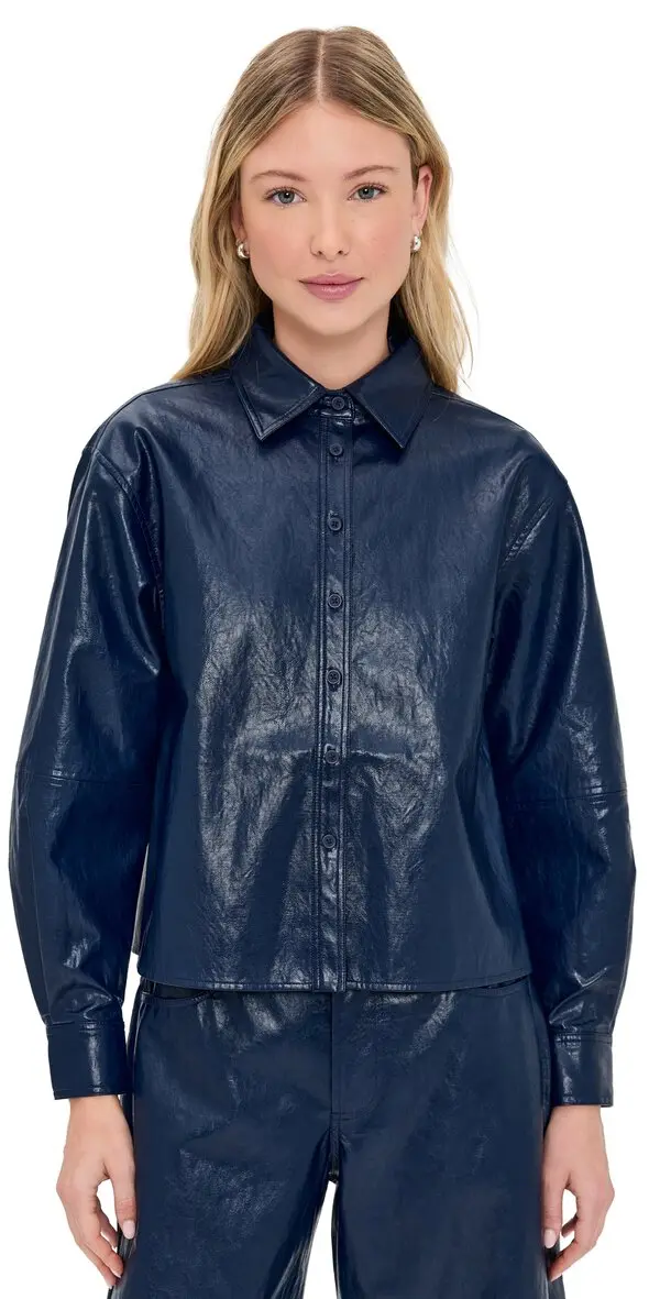 Hunter Bell Faux Leather Vail Jacket