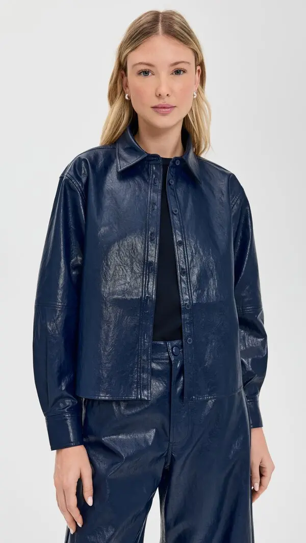 Hunter Bell Faux Leather Vail Jacket
