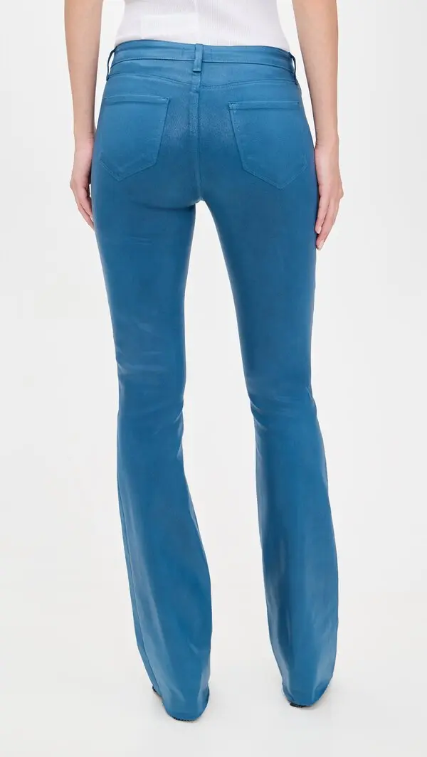 L'Agence Ruth Raw Hem Straight Jeans
