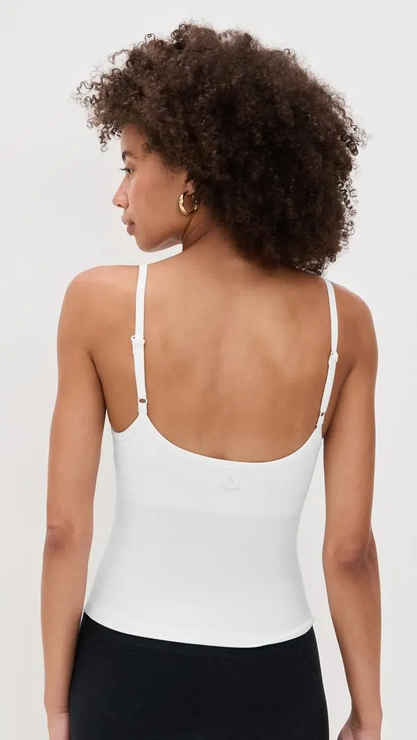 Beyond Yoga Spacedye Forever Waist Length Tank - Cloud White