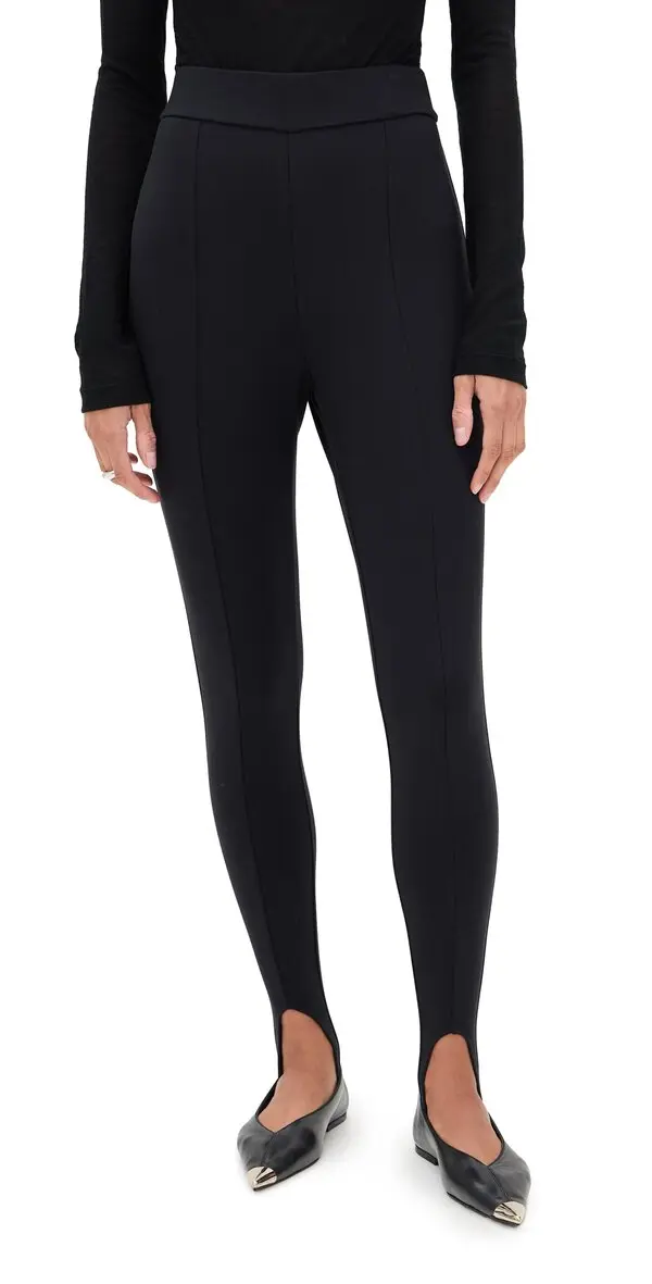 LE BOP Maris Ponte Leggings - Black