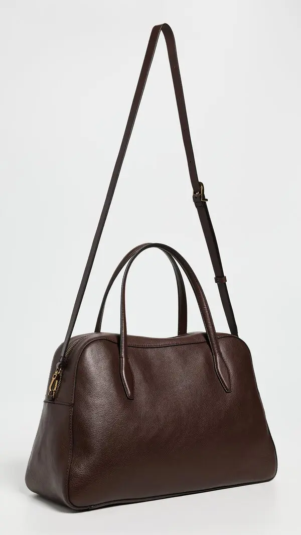 Madewell The Belted Satchel Leather Bag