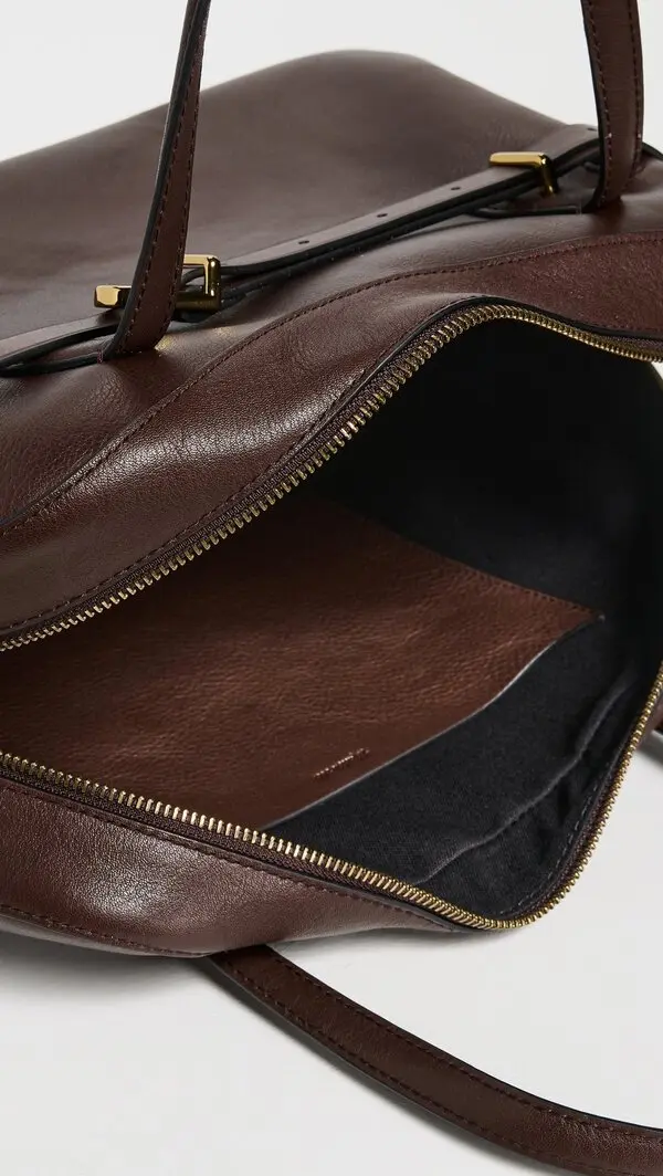 Madewell The Belted Satchel Leather Bag