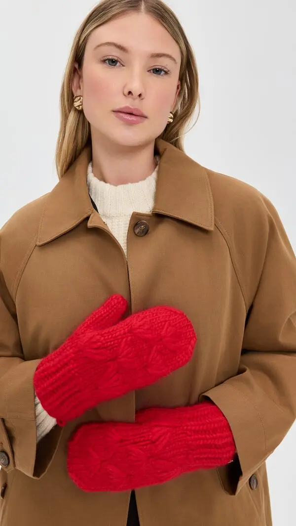 Lele Sadoughi Motley Mittens