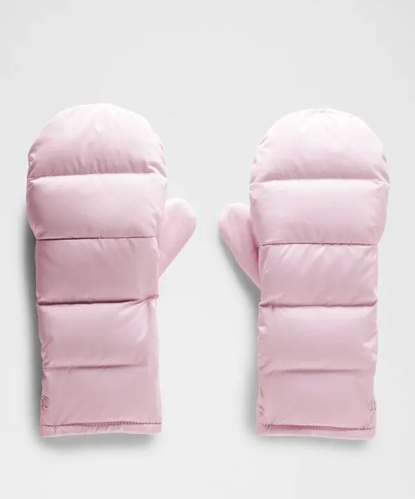 Lululemon Wunder Puff Mittens - Blissful Pink