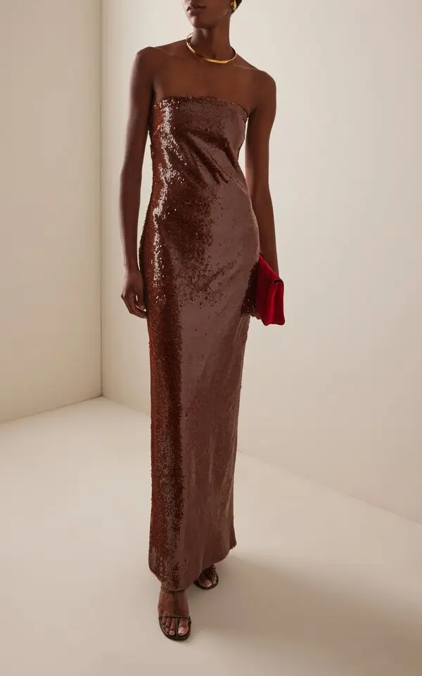 SIRAPOP Christine Sequin Dress