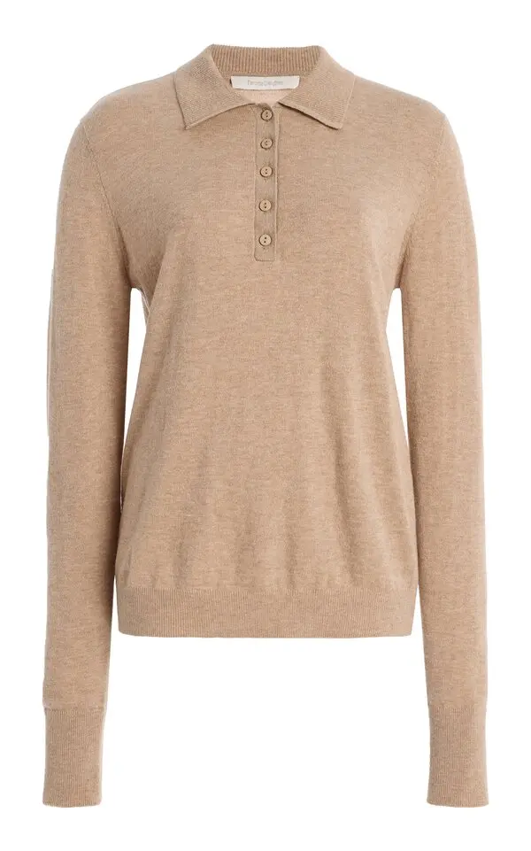 FAVORITE DAUGHTER The Cleo Wool-cashmere Top