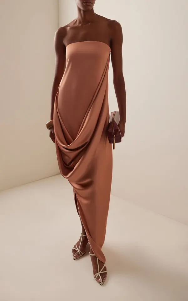 SIRAPOP Sascha Satin Dress