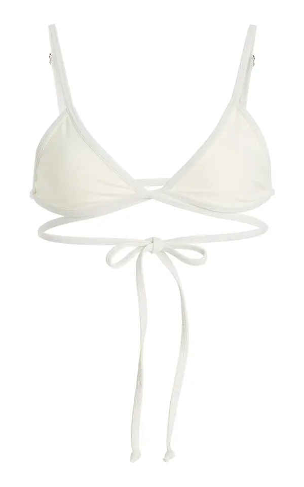 MARE PERPETUA The Shade Bikini Top - White