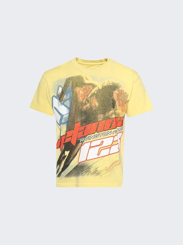 RIVINGTON ROI REBIS Meta-man Tee Meta - Yellow