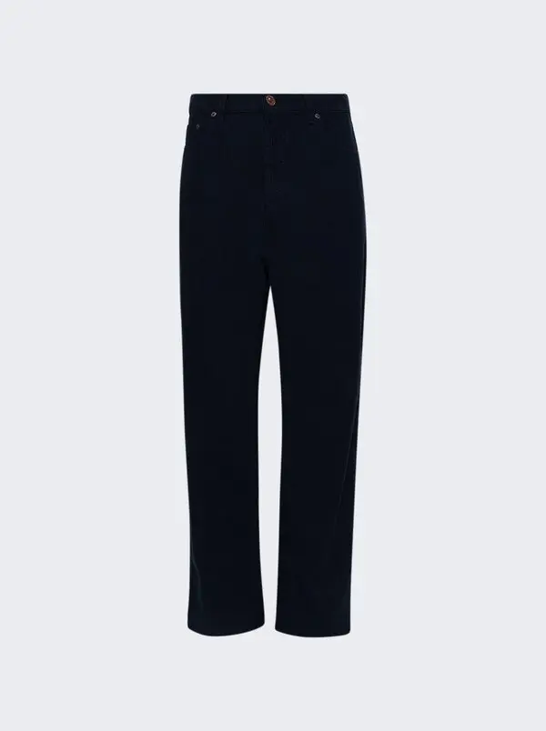 Victoria Beckham Suspended Detail Jeans - Blue