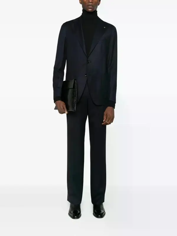 Tagliatore Single-breasted Jacket - Blue