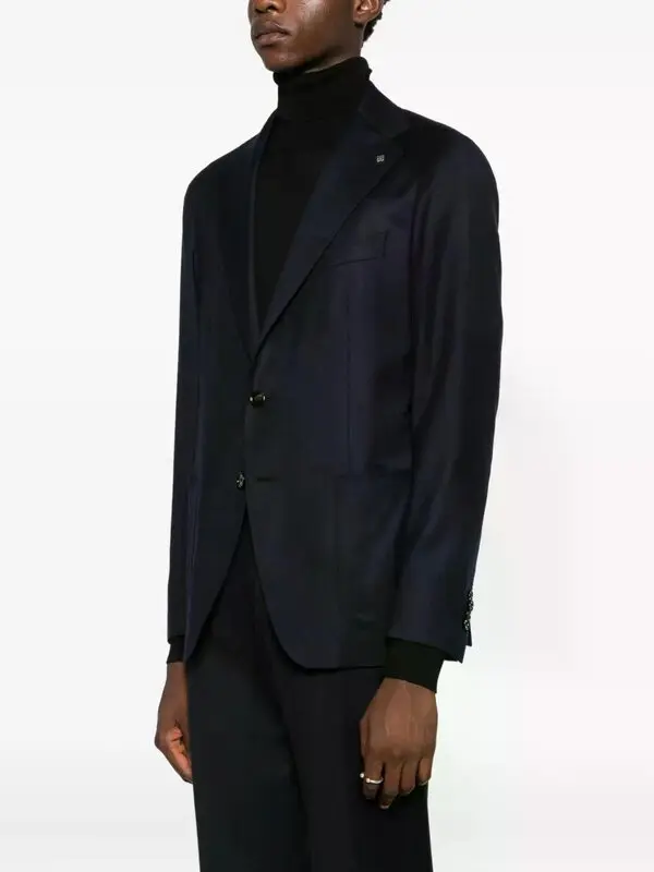 Tagliatore Single-breasted Jacket - Blue