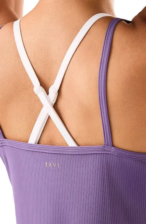 TAVI Pace Rib Tank - Grape