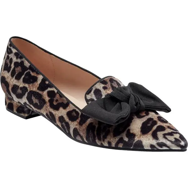 Bandolino Print Pointed Toe Loafers