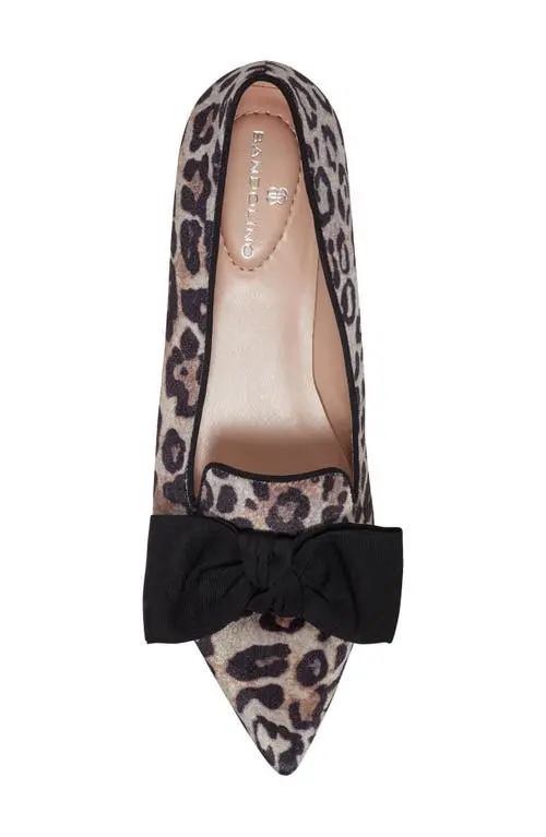 Bandolino Print Pointed Toe Loafers
