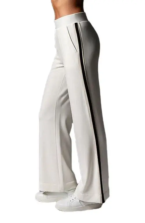 TAVI Cozy Wide Leg Pant - Coconut Ebony